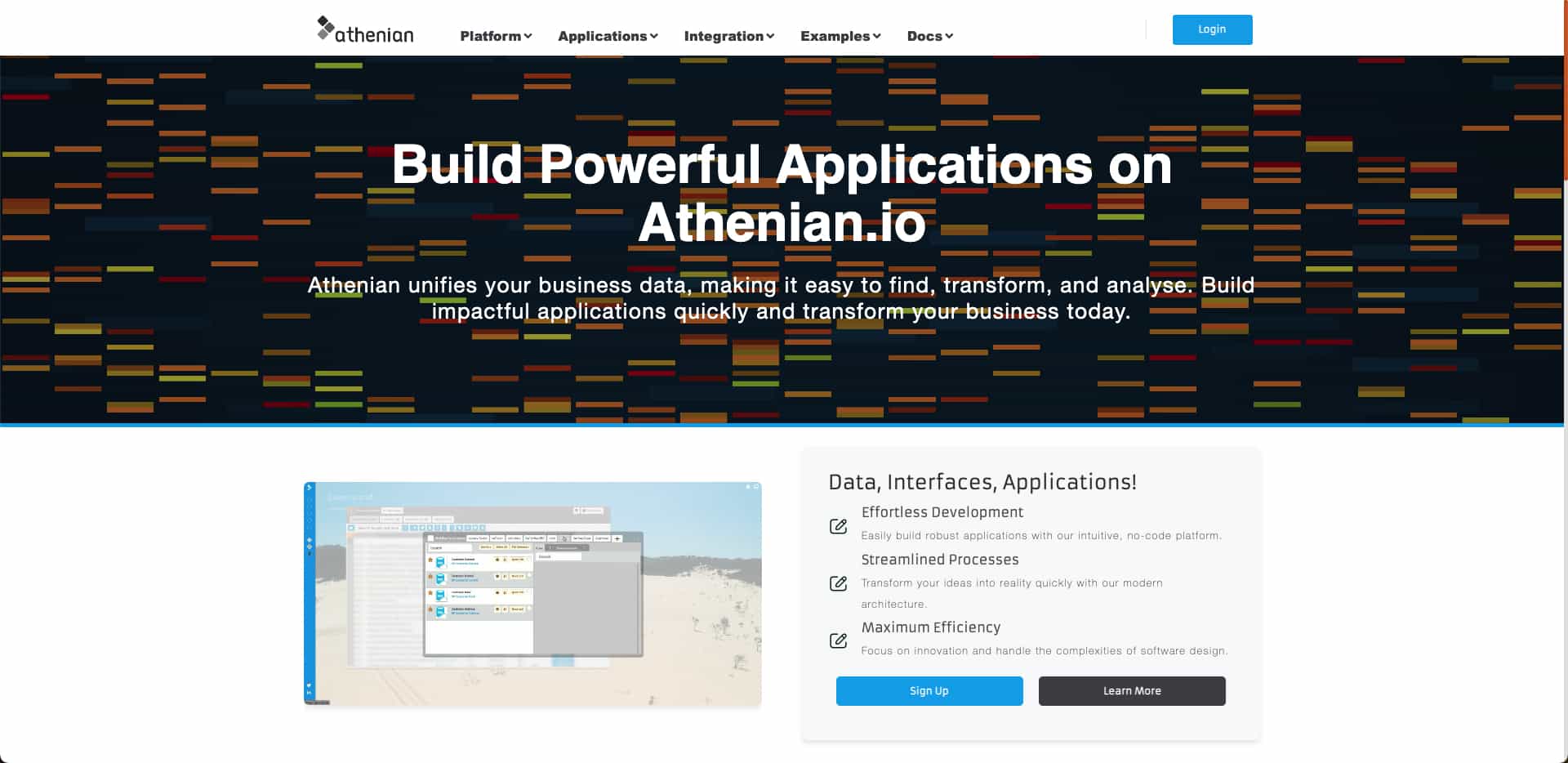 Industry Applications | Athenian.io